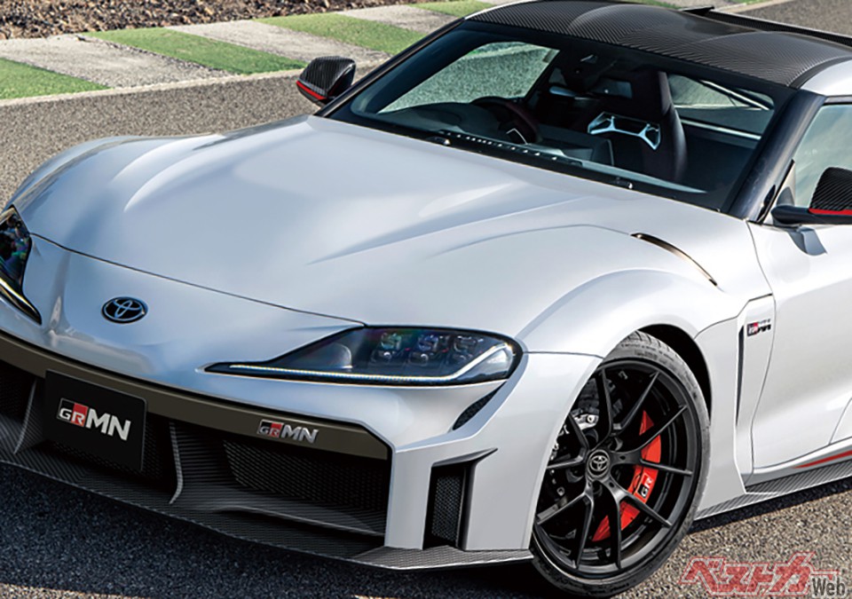 GRスープラGRMNは内燃機関搭載車の集大成!? レーシングカーを上回るハイスペック!! - 自動車情報誌「ベストカー」