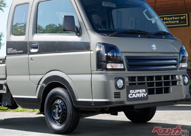 こりゃ絶対売れるぞ！ スズキスーパーキャリイ特別仕様車「xリミテッド」発売！ こんなオシャレでカッケー軽トラ見たことない 自動車情報誌「ベストカー」 