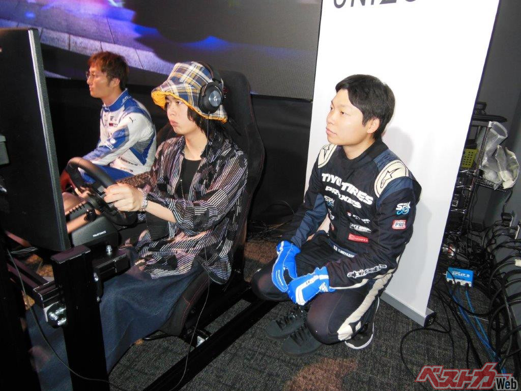 JRP会長のマッチも応援!!! 目指すはレースの「リアル」と「バーチャル」の融合だ！ eモータースポーツ国内リーグ「UNIZONE」イベントで ...
