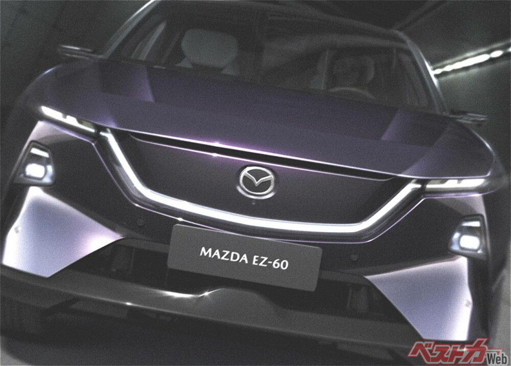 マツダEZ-60ついにキター！ 初公開のインテリアは26.45インチのディスプレイにあ然!! - 自動車情報誌「ベストカー」