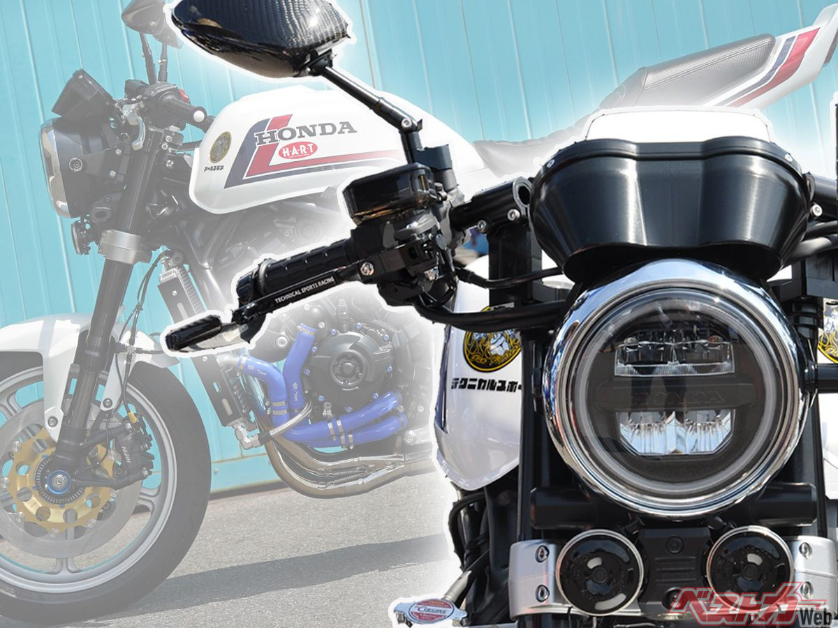 大バズりの“砲弾メーター”続報キタ！ アールズ・ギア＆TSRのカスタムCB1000Fを根掘り葉掘り - 自動車情報誌「ベストカー」