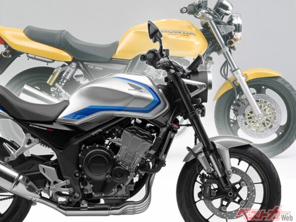 【デザインは初代リスペクト？】ホンダ新型CB500スーパーフォア、従来型CB400SFと徹底比較！ - 自動車情報誌「ベストカー」